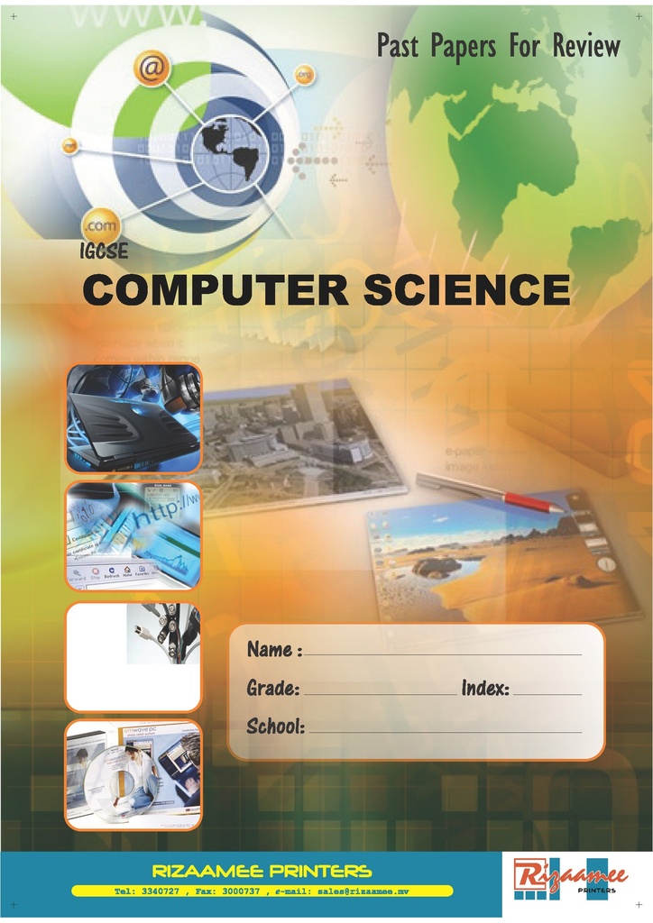 O' Level Past Paper Computer Science | Novelty Bookshop