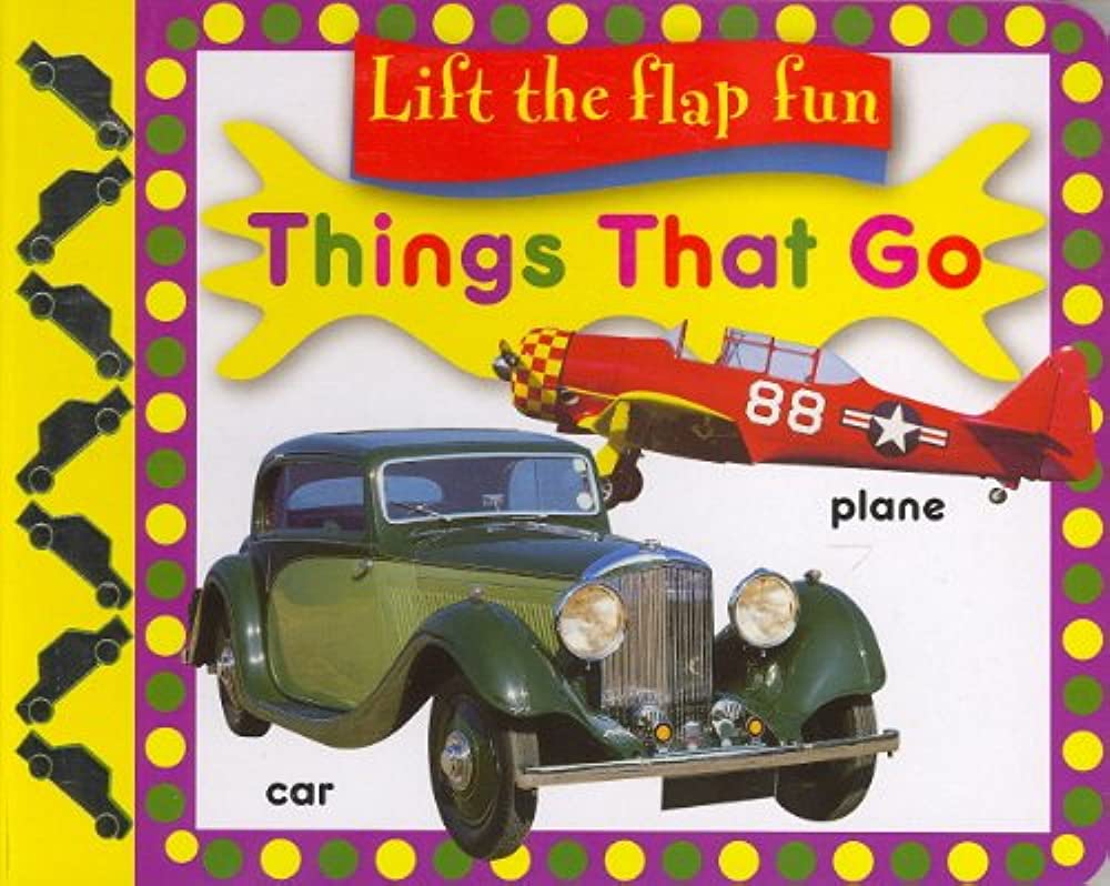 Lift the Flap Fun Things That Go | Novelty Bookshop